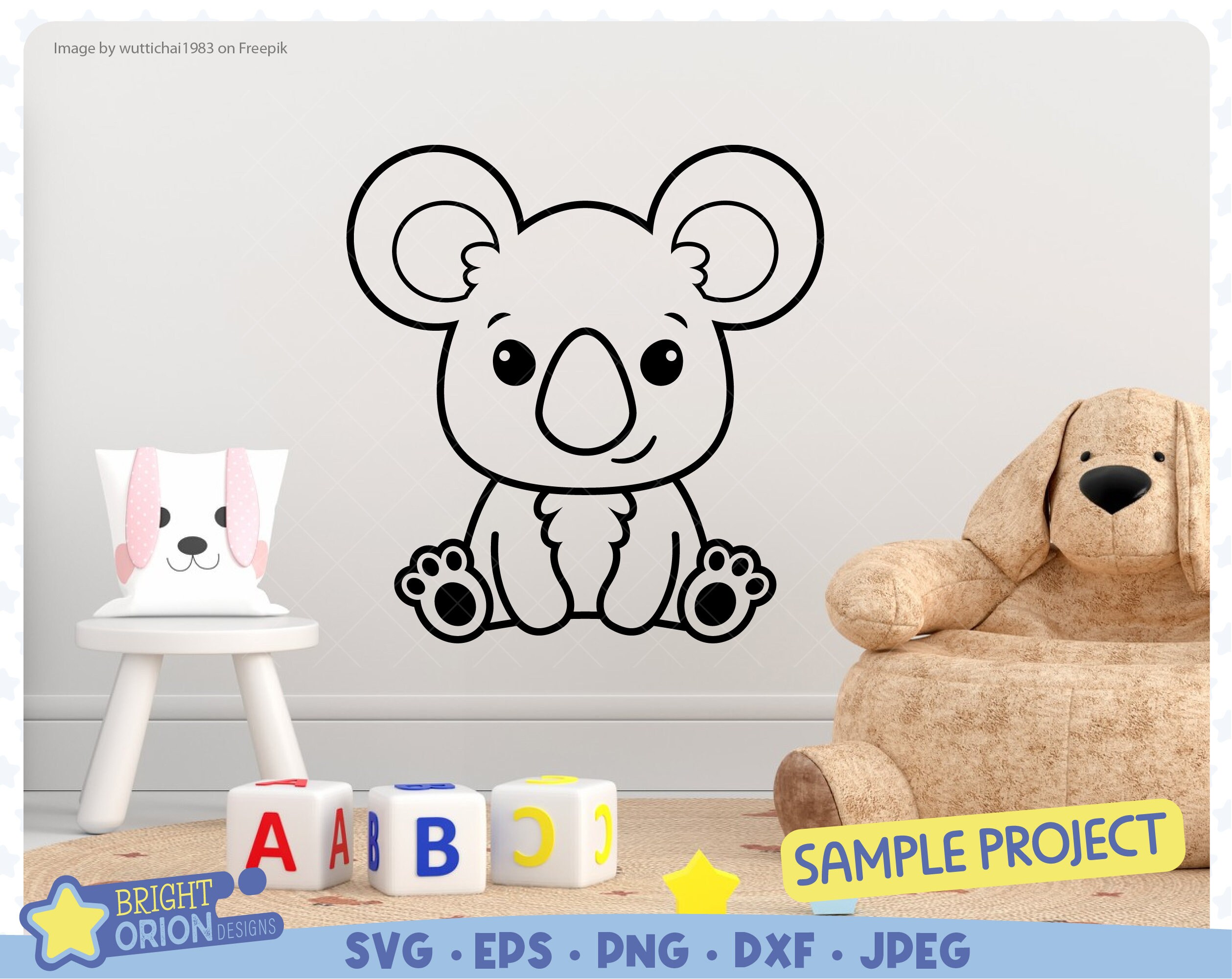 Cute Baby Koala Svg, Koala Bear Svg, Koala Clipart, Koala Png, Jungle ...