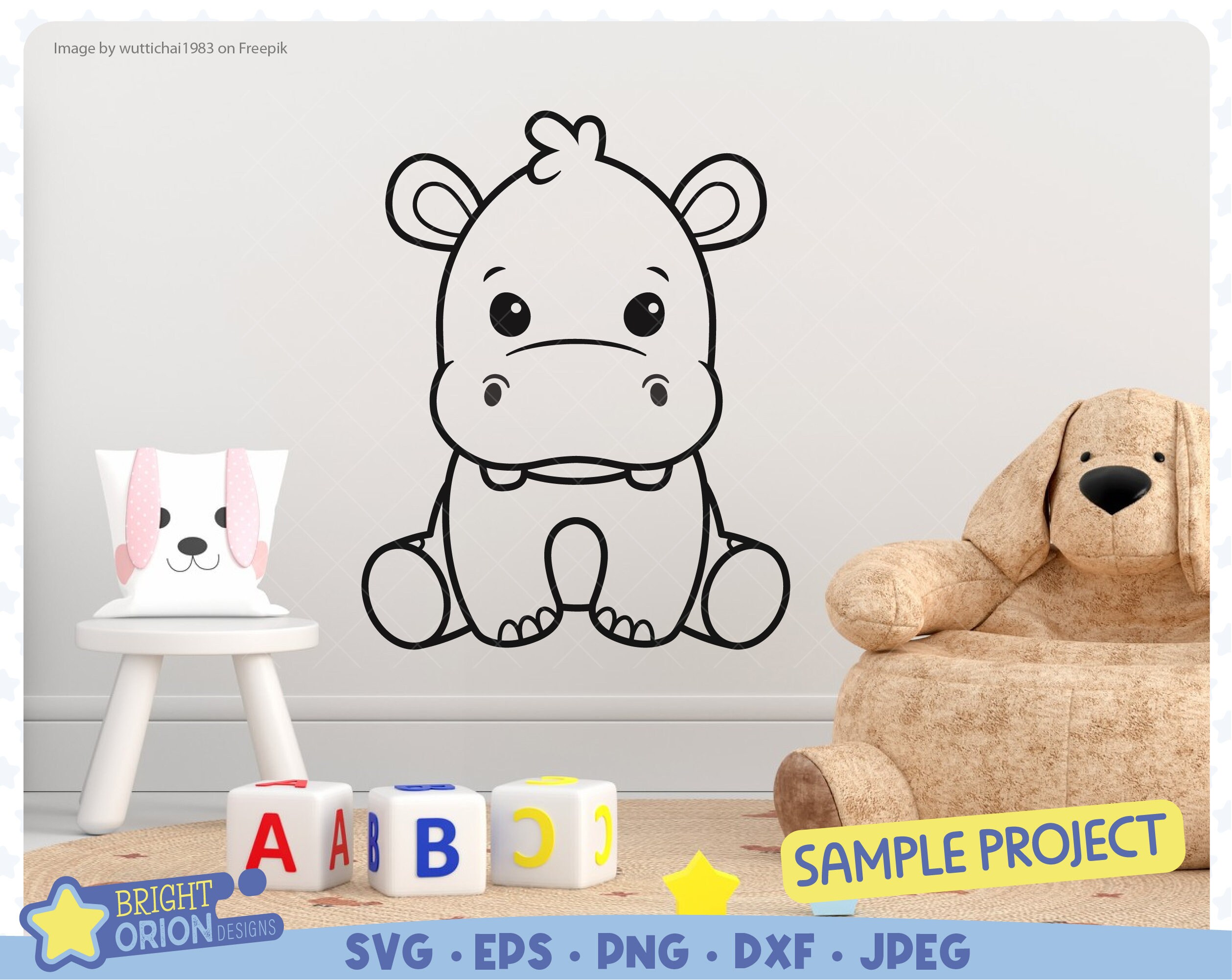 Cute Baby Hippo Svg, Hippopotamus Svg, Jungle Animal Svg, Zoo Animals ...