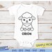 Cute Baby Sheep Svg, Lamb Svg, Sheep Clipart, Sheep Baby Shower, Farm ...