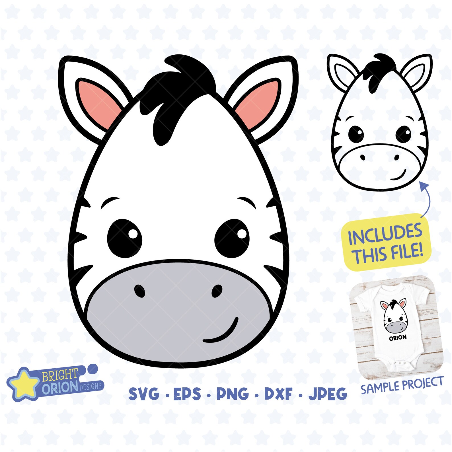 Cute Baby Zebra Face Svg, Zebra Head Svg, Jungle Animal Svg, Zoo Animal ...