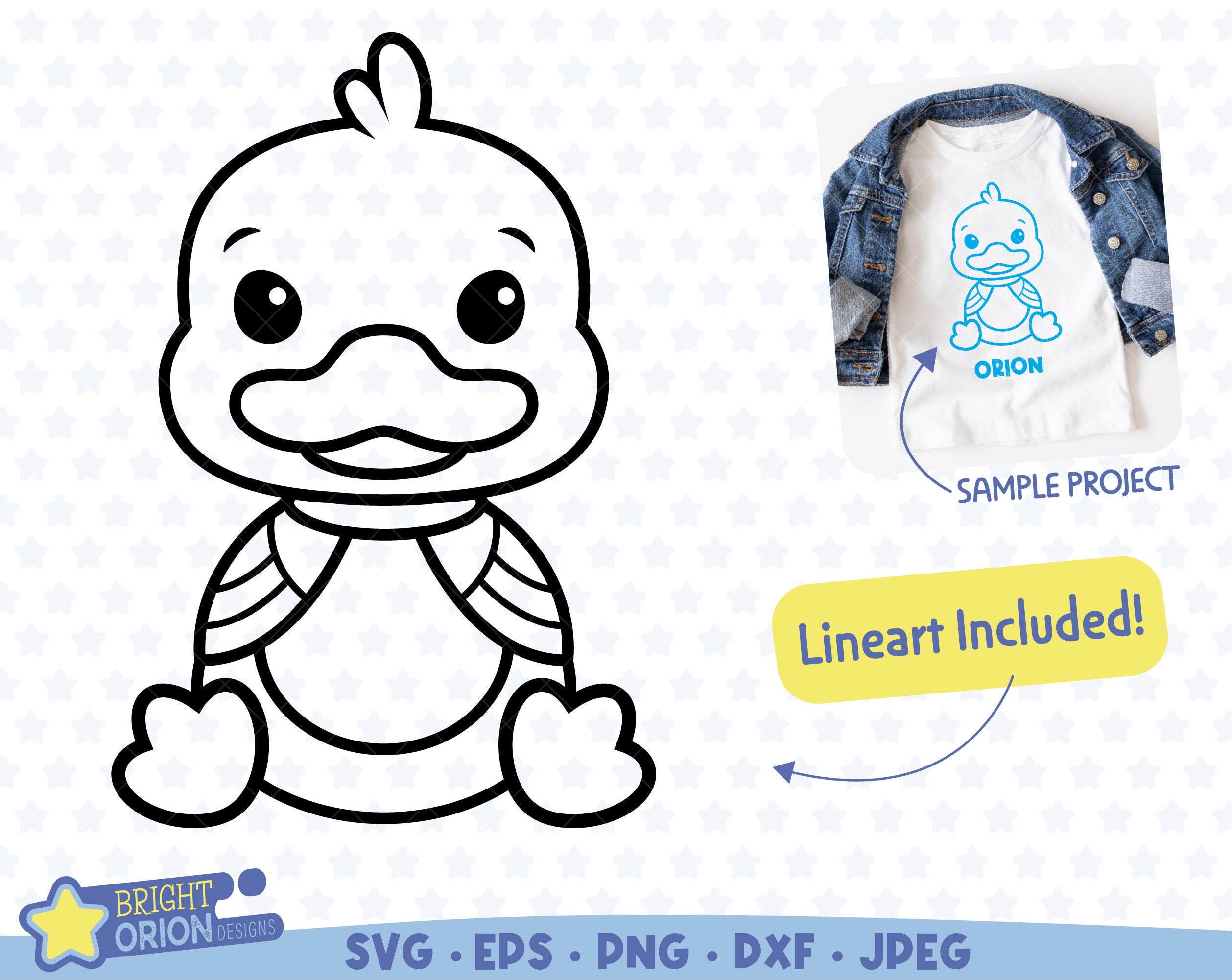 Cute Baby Duck Svg, Duckling Svg, Woodland Animals Svg, Duck Clip Art ...