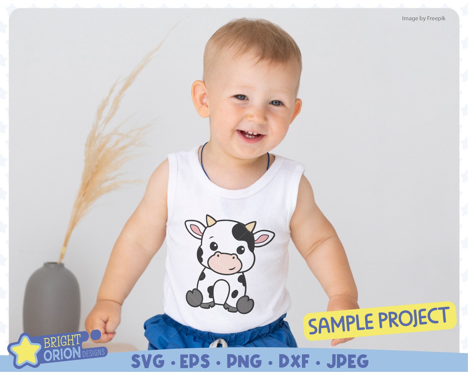 Cute Baby Cow Svg, Baby Cow Clipart, Kawaii Cow, Farm Life Svg, Cow Cut ...