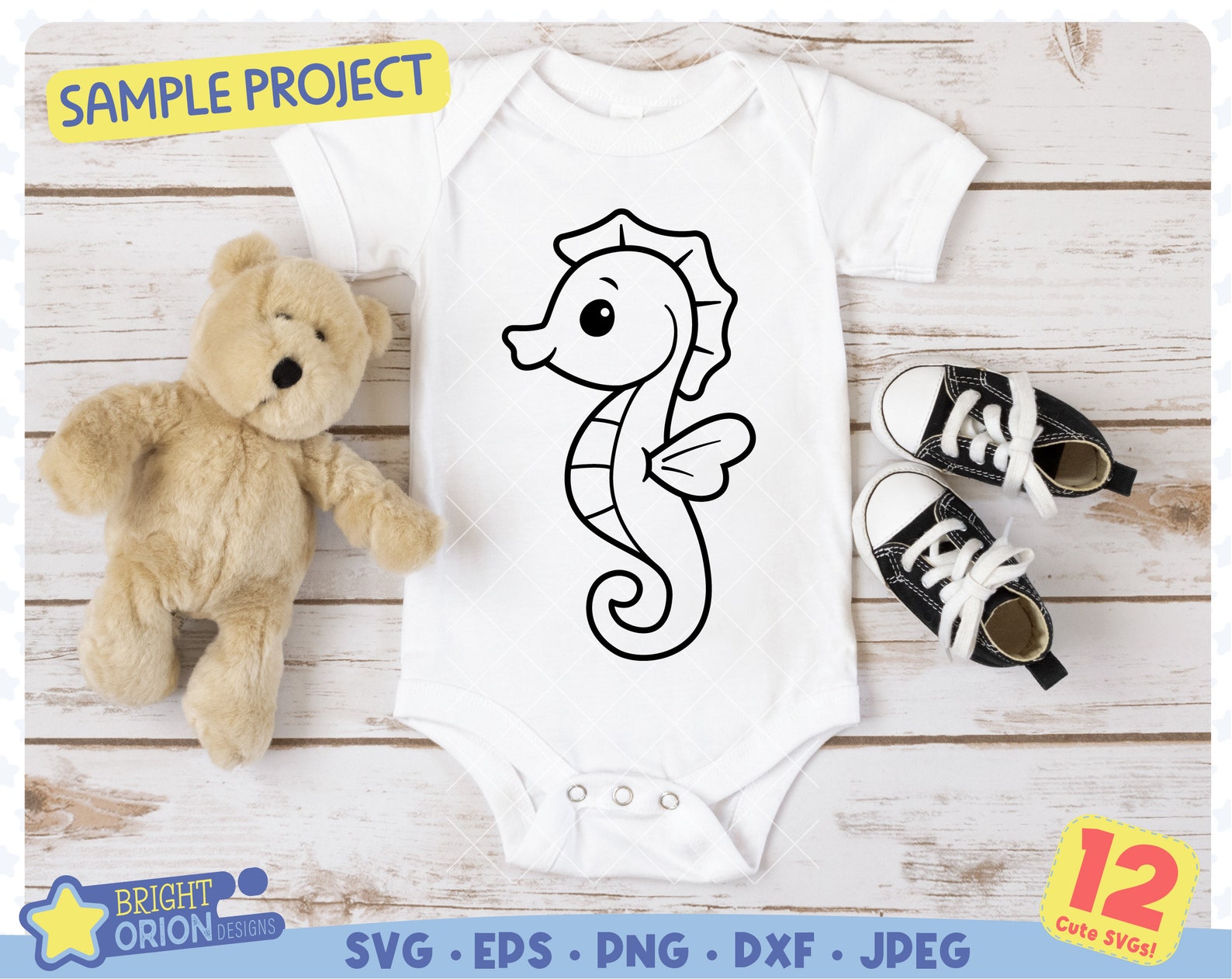 Sea Creatures Outline Svg Bundle, Ocean Animal Png, Whale, Fish ...