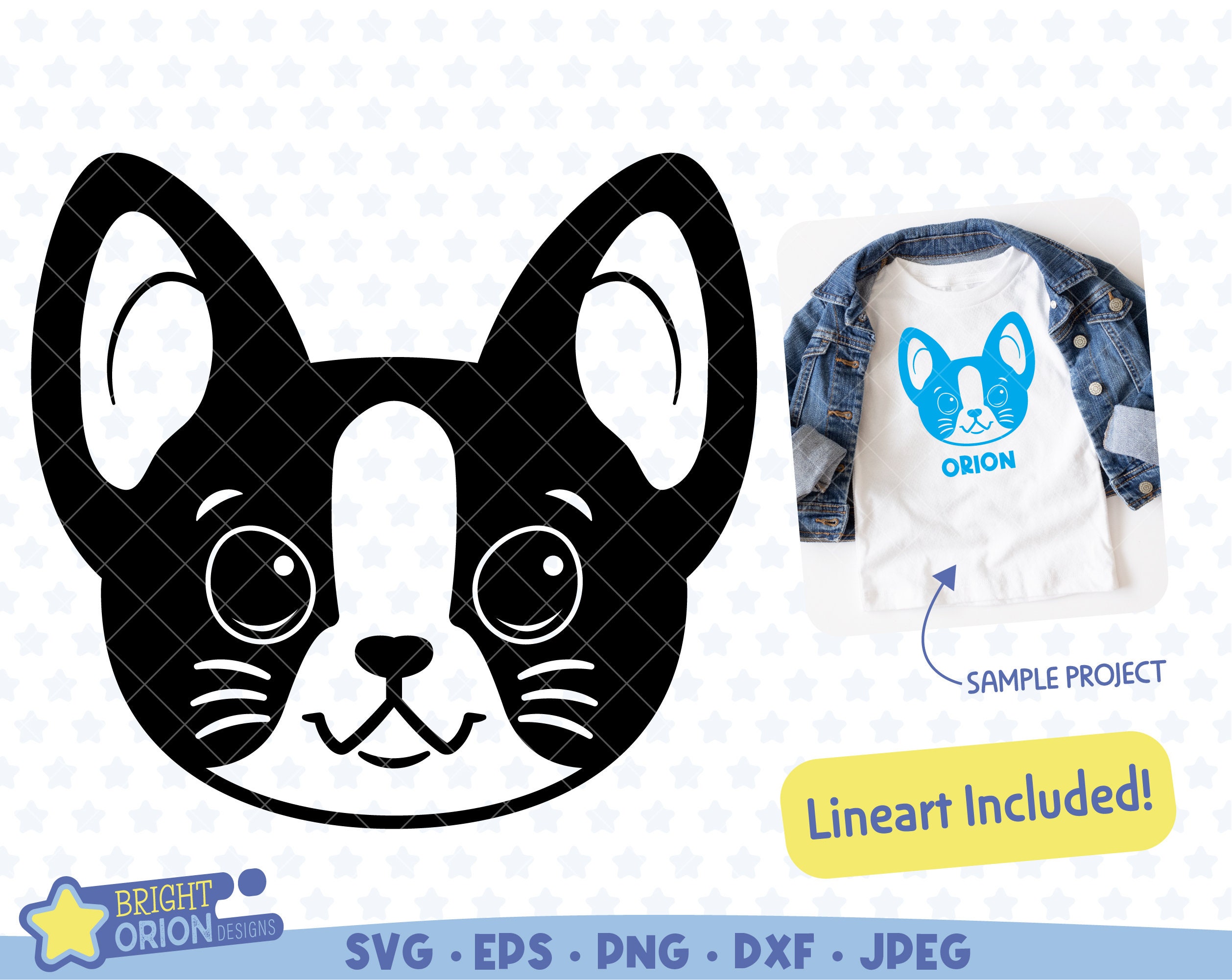 Cute Cornish Rex Cat Head Svg Kitten Png Kawaii Animal Jpeg - Etsy