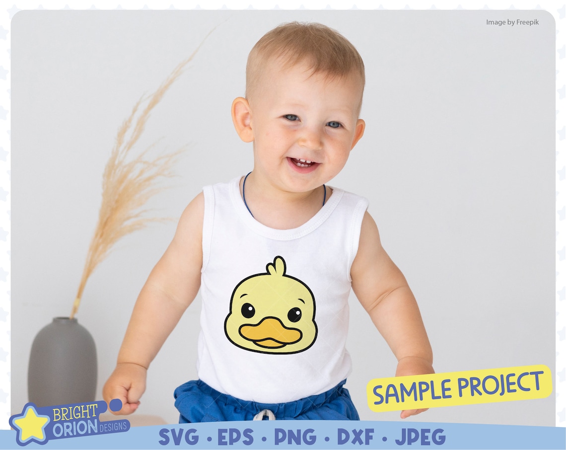Cute Baby Duck Face Svg, Duckling Head Svg, Woodland Animals Svg, Duck ...