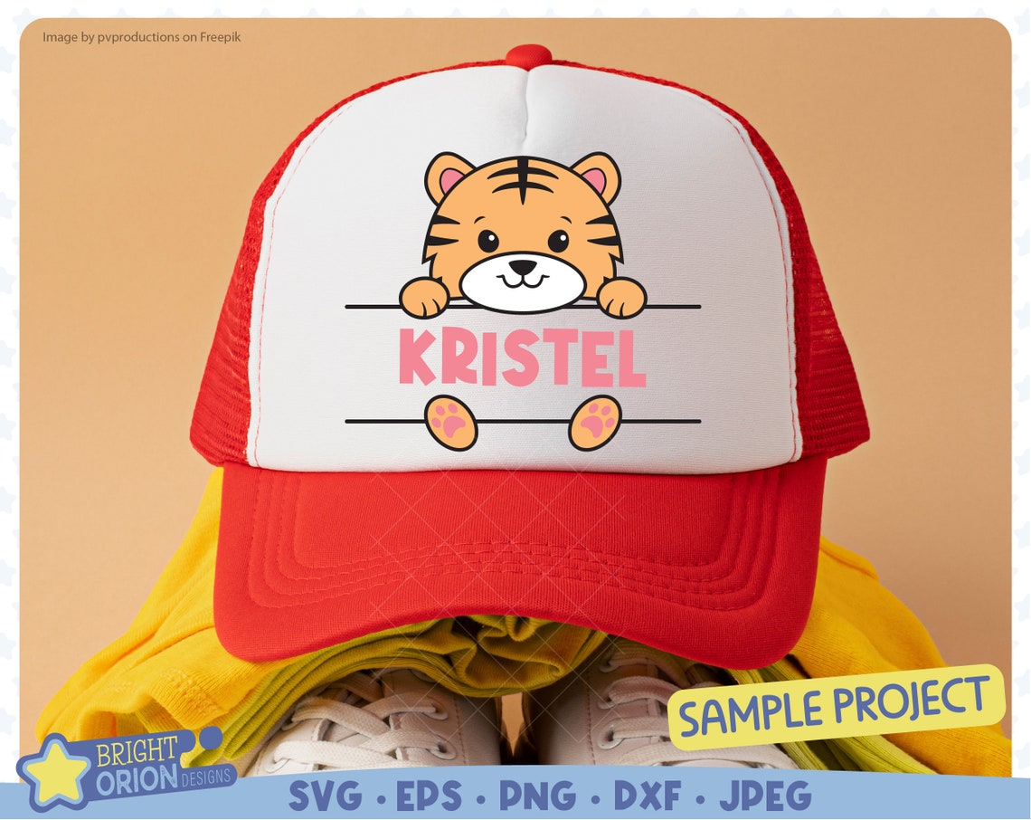 Cute Baby Tiger Monogram Svg, Cute Tiger Svg, Jungle Animal Svg, Zoo ...