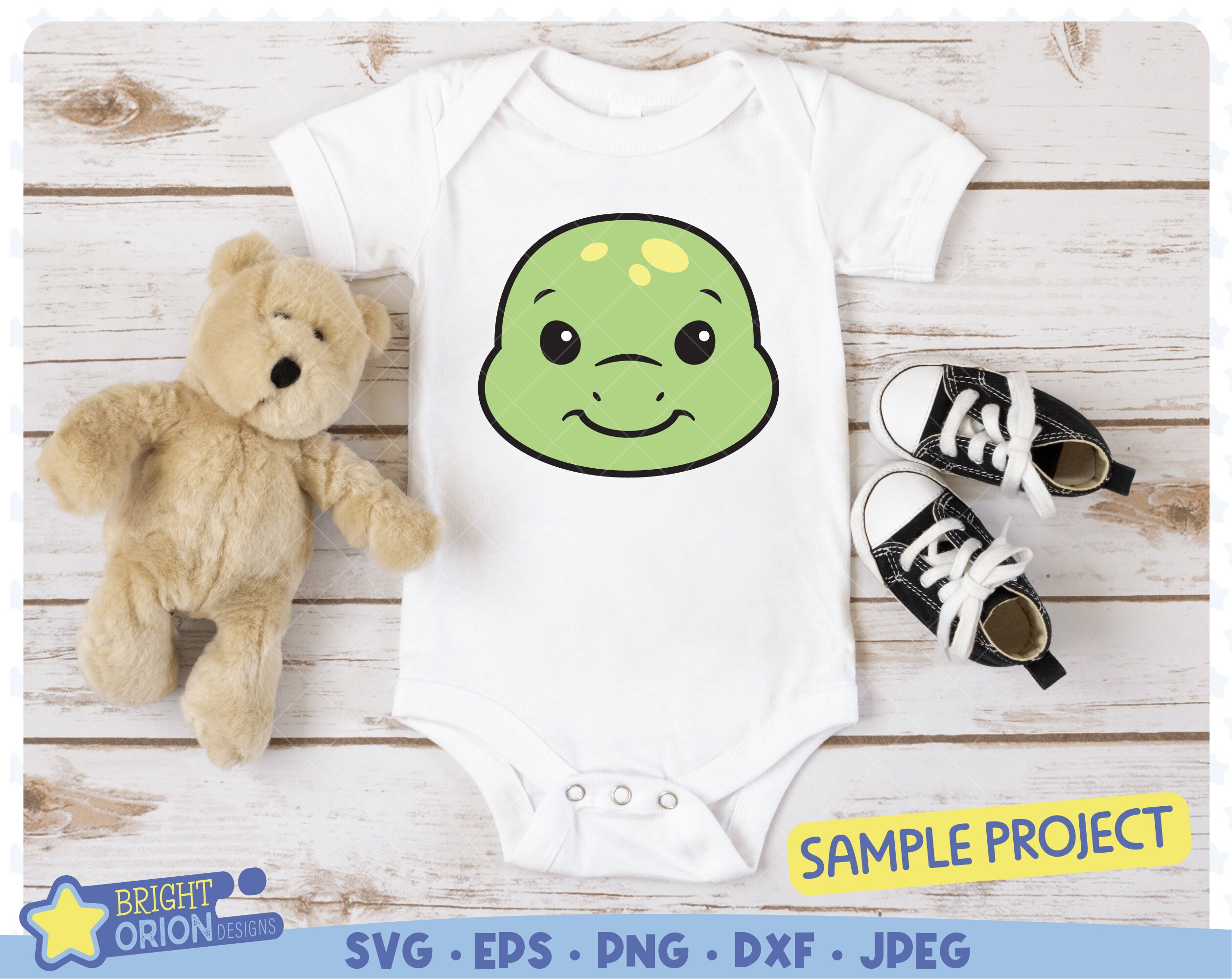 Cute Baby Turtle Face Svg, Layered Turtle Head Svg, Turtle Vector ...