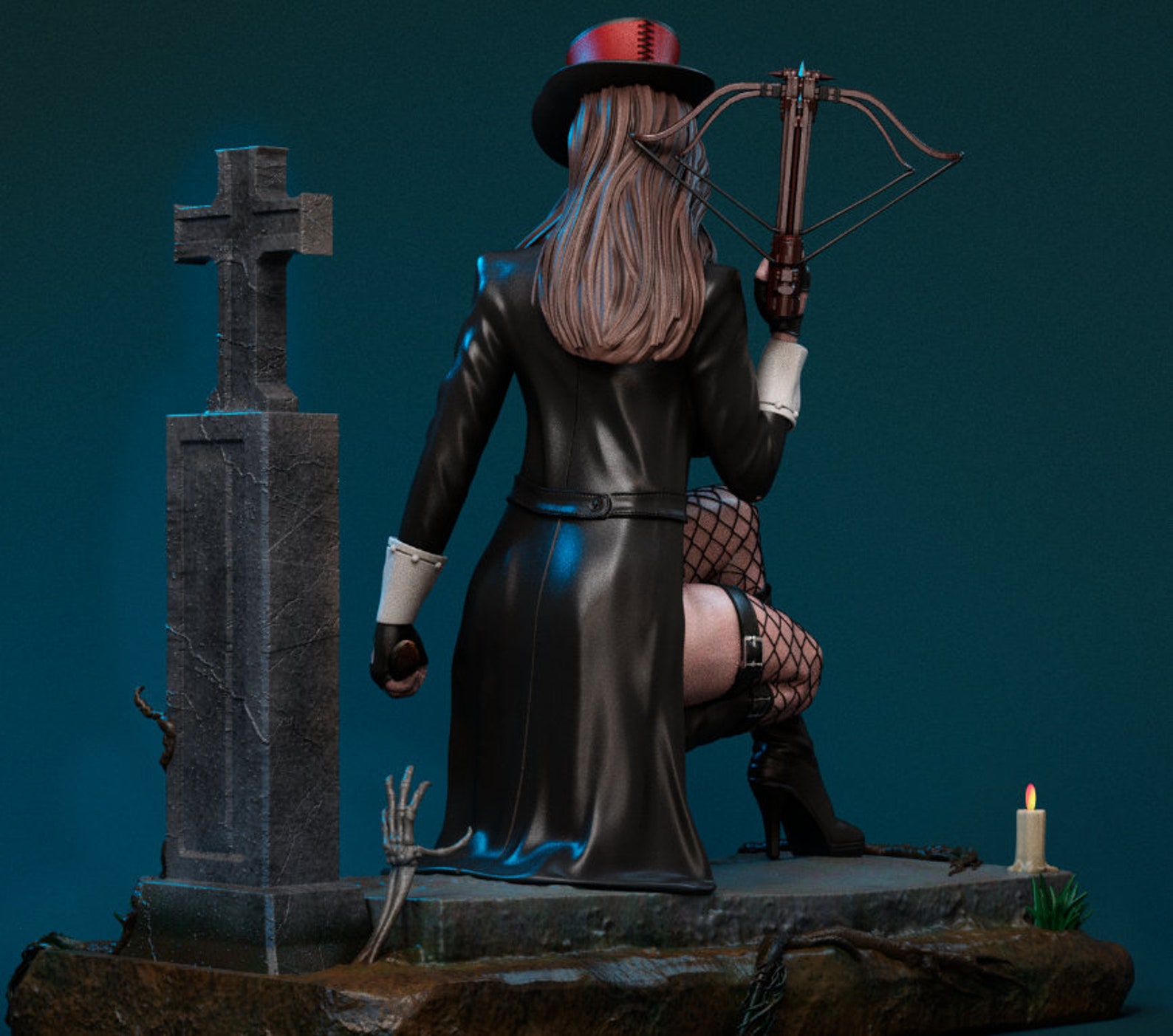 Liesel Van Helsing Statue Gift Handmade Collection Figüre - Etsy