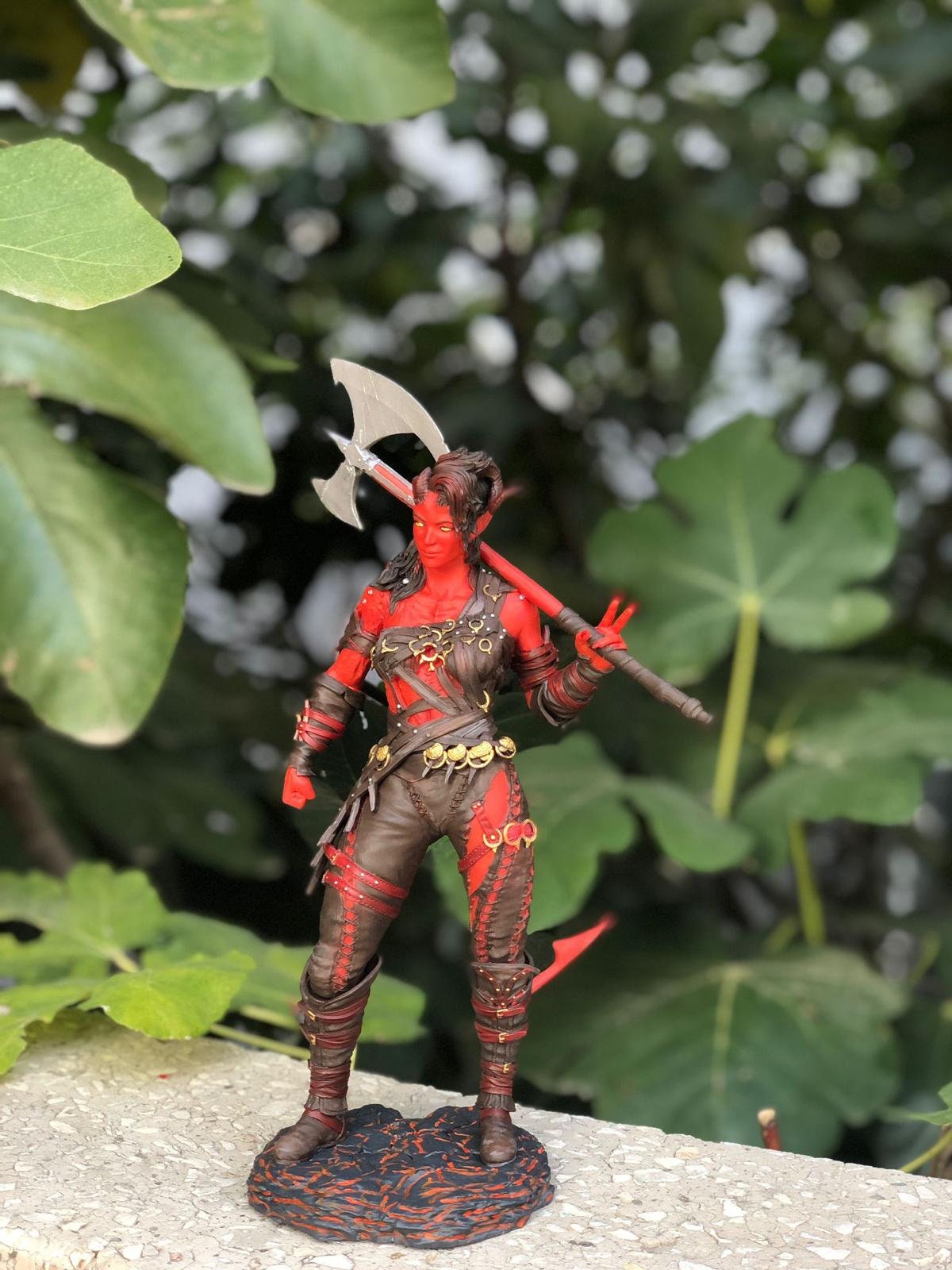 Baldur's Gate III : Karlach Figüre / Statue / Gift / Collectıon ...