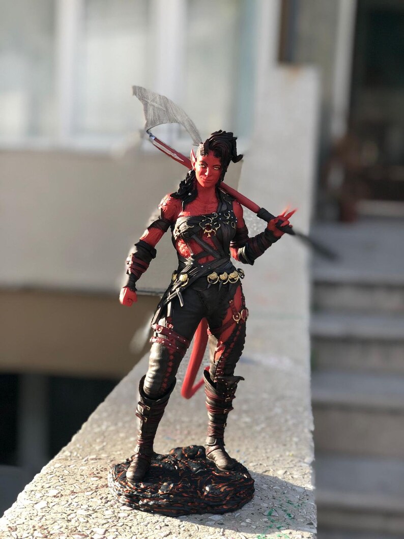 Baldur's Gate III : Karlach Figüre / Statue / Gift / Collectıon ...