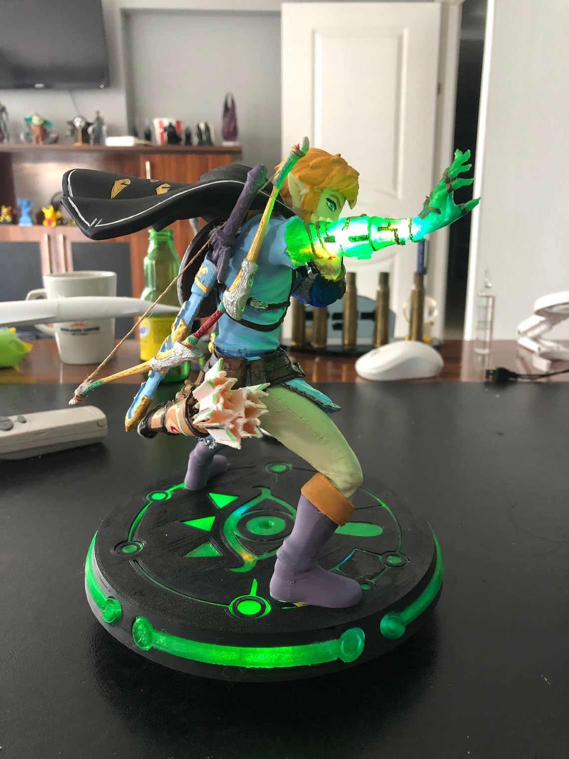 Link Zelda Tears of the Kingdom Figüre/ Statue / Led Floodlight /23 Cm ...