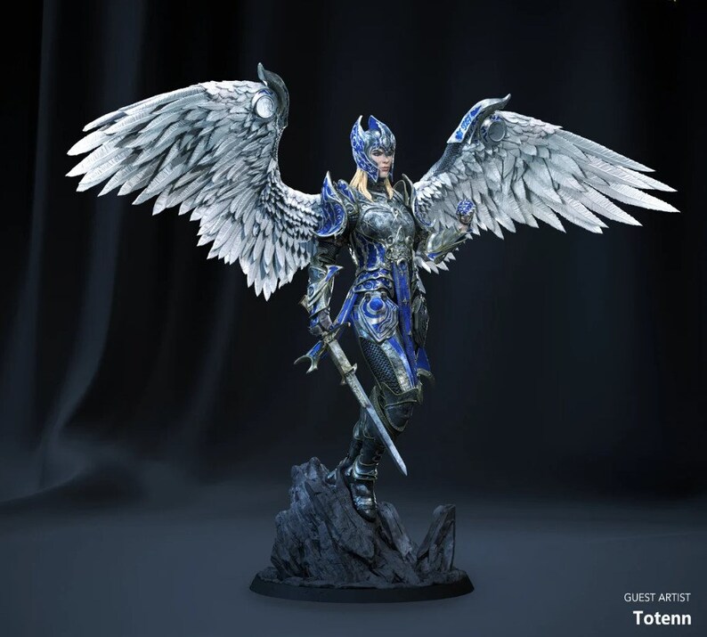 Dame Aylin Baldurs Gate 3 Figure 20 Cm Heigth 12k Print Gift for Gamer ...