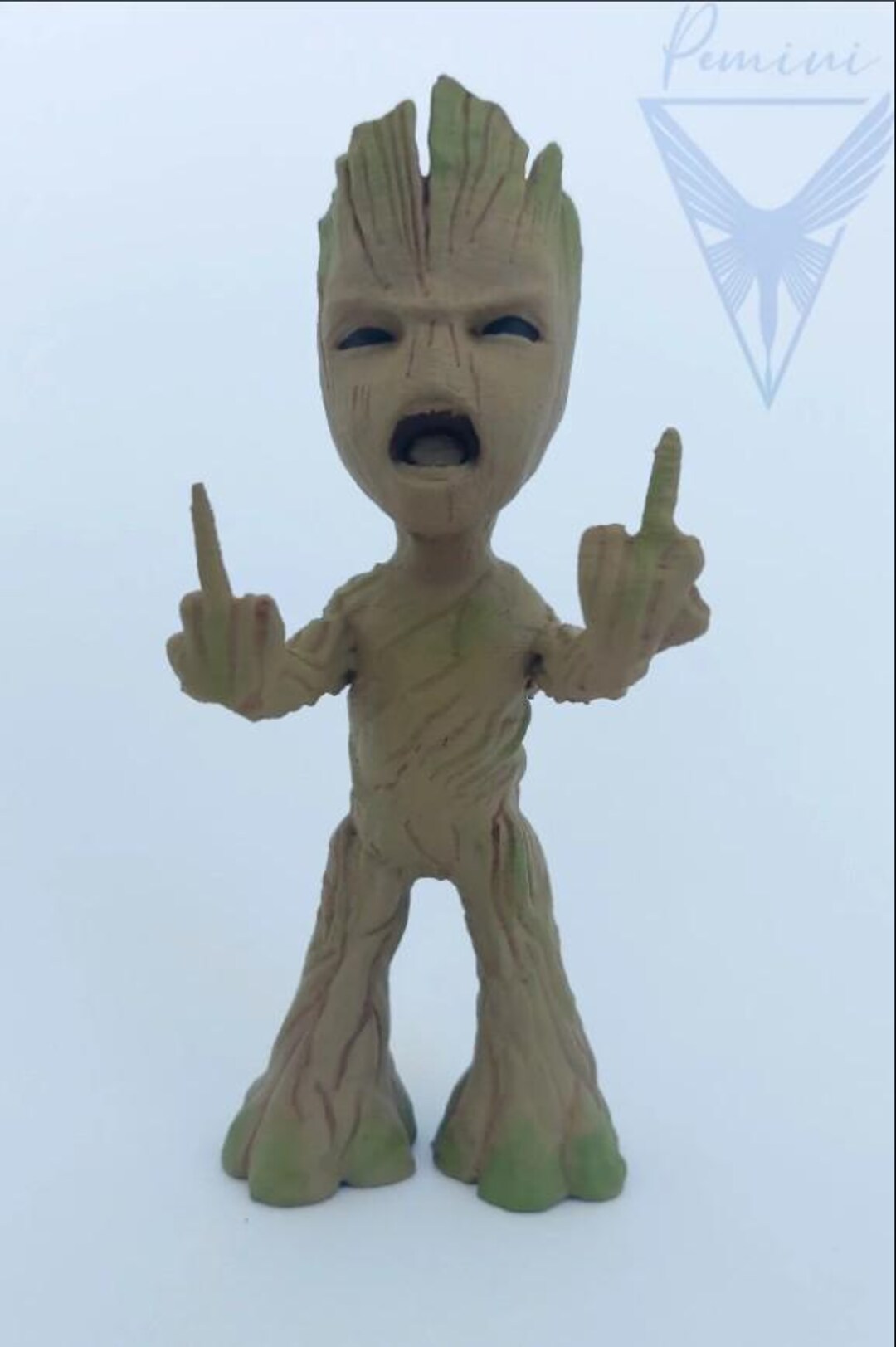 Angry Groot Figure Comic Strip 15cm Handmade - Etsy