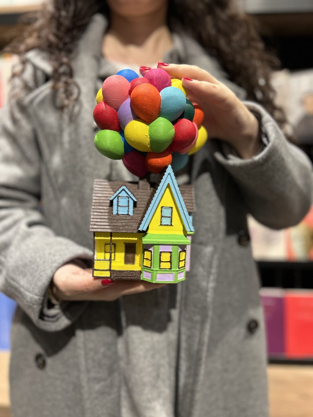 Carl and Ellie + House, Loved Gift, Valentine's Day Gift, Love 24 Cm - Etsy