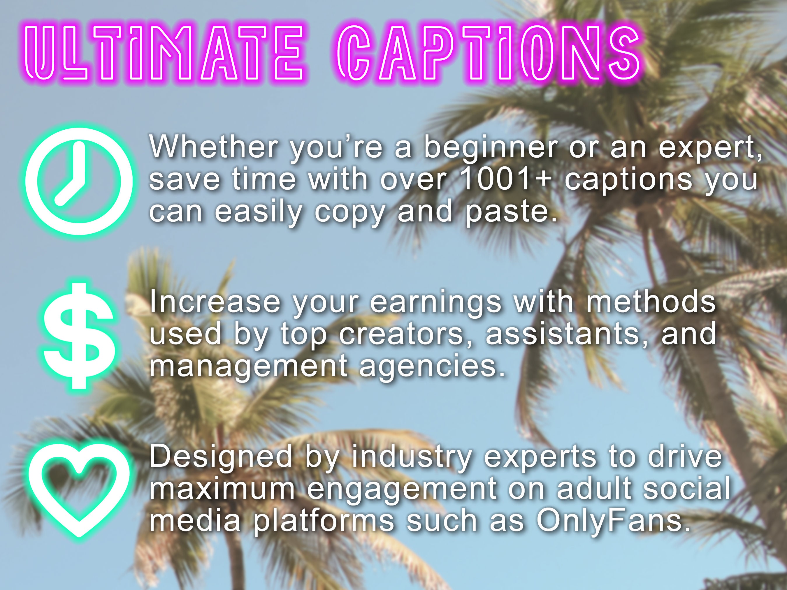 1001+ Onlyfans Ultimate Captions - Etsy