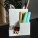 Square Minimalist Desk Organiser Storage Office Cosmetic - Etsy