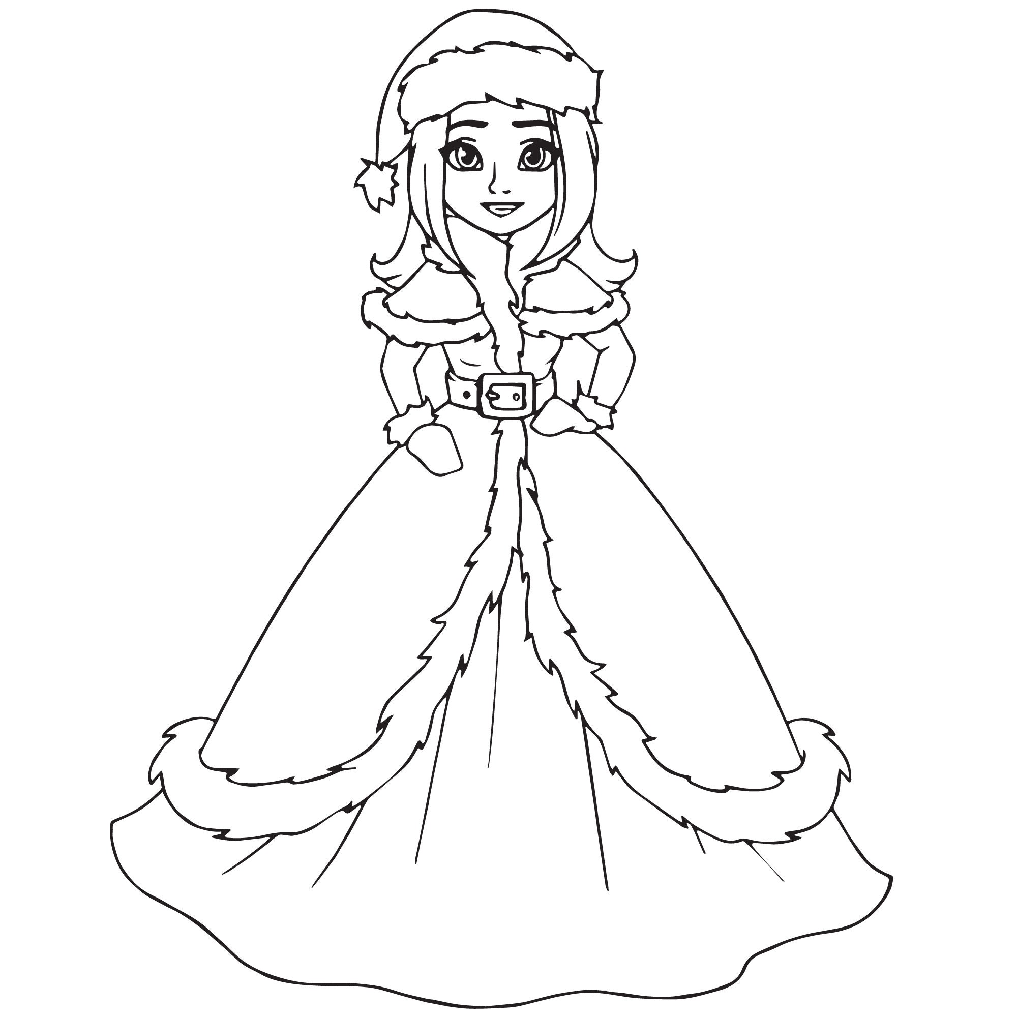 58 Princess Coloring Pages Printable Digital Coloring Printable ...
