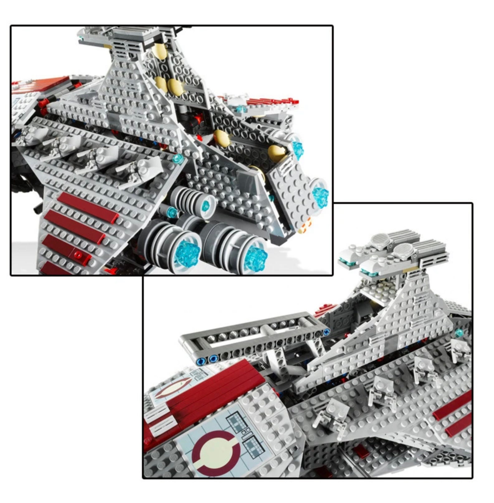 Star Wars Venator With 5 Minifigures NEW 1170 Pieces - Etsy