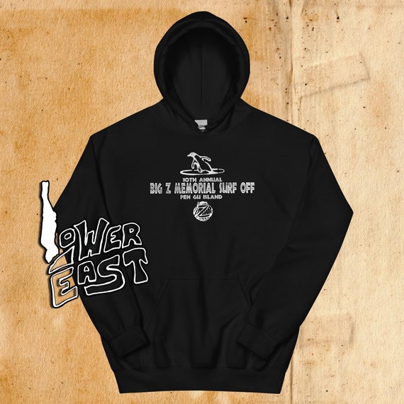 Surf's up Big Z Memorial Hoodie Sweatshirt - Shia Labeuf Surf's up Big Z Memorial Hoodie Sweatshirt - Shia Labeuf