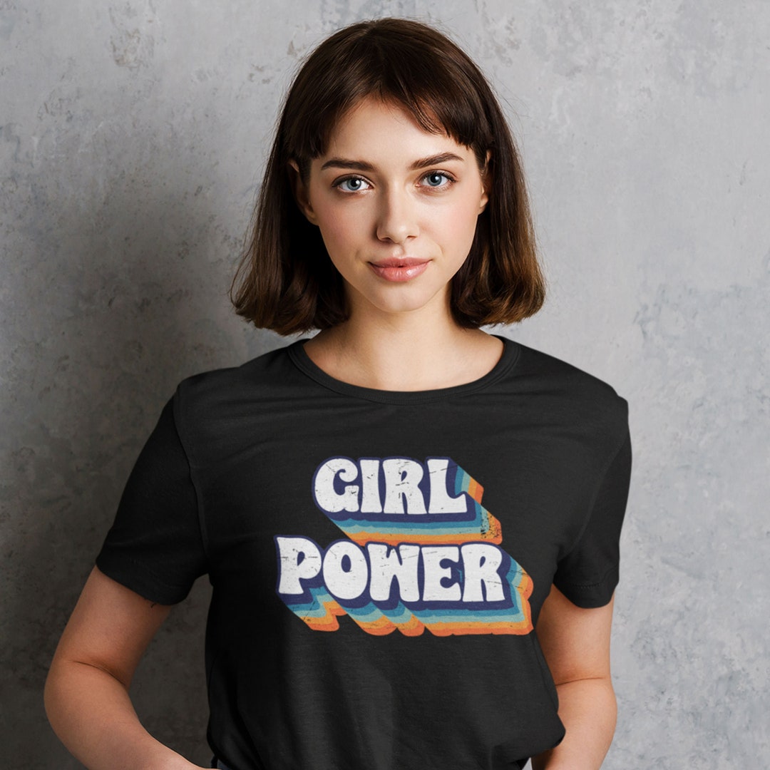 Girl Power/woman Power, Feminist, Feminist T-shirt, Gender Equality, 70 ...