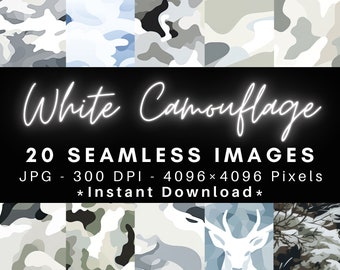 Realistic Camouflage - 20 Seamless Texture Patterns Digital Paper - Etsy