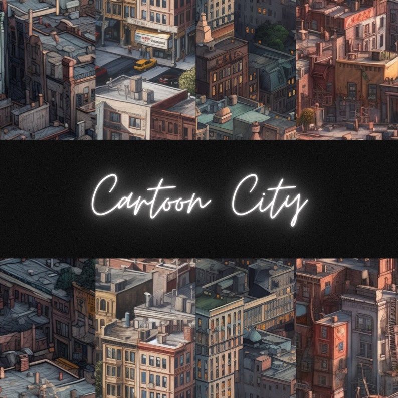 Cityscapes 20 Seamless Patterns Textures Digital Paper - Etsy