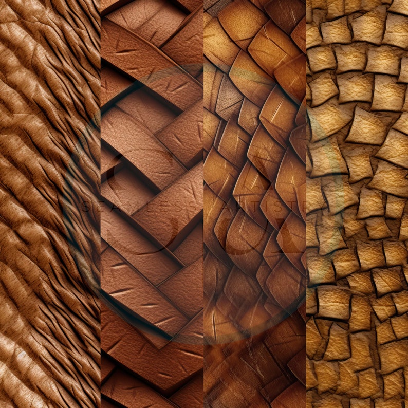 Brown Textures - 20 Seamless Texture Patterns Digital Paper - Etsy