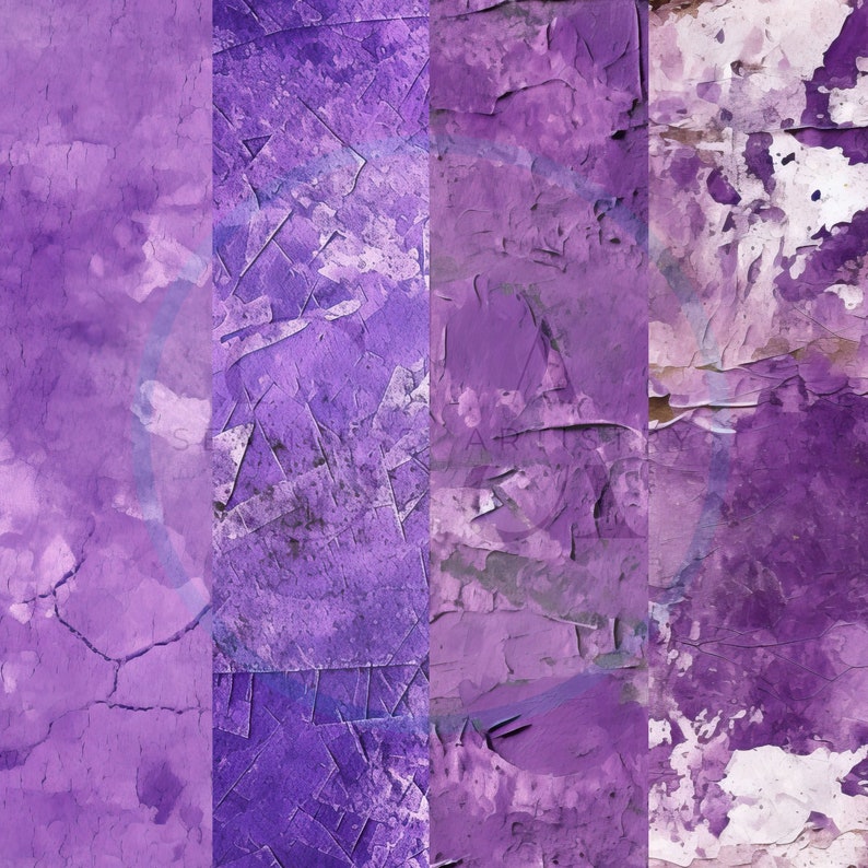 Purple Textures - 20 Seamless Texture Patterns Digital Paper - Etsy