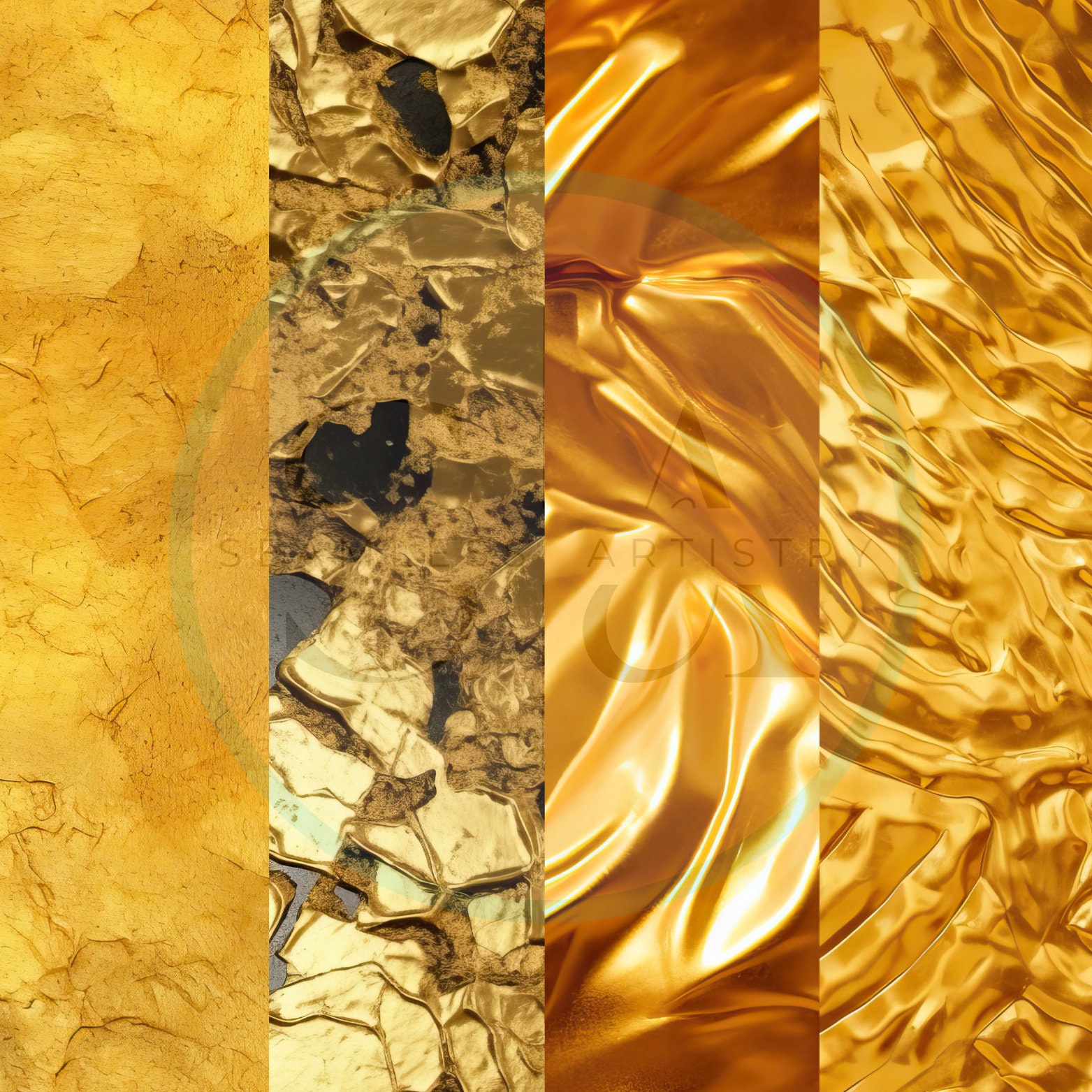 Gold Textures 20 Seamless Texture Patterns Digital Paper - Etsy