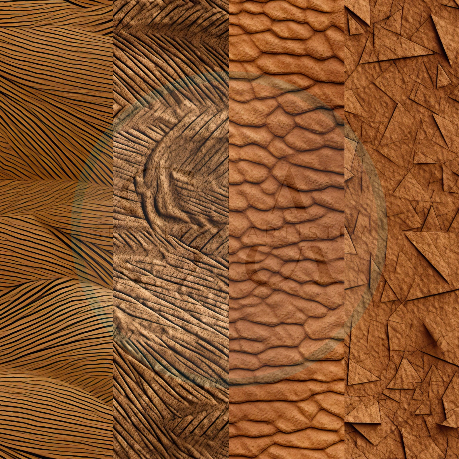 Brown Textures - 20 Seamless Texture Patterns Digital Paper - Etsy