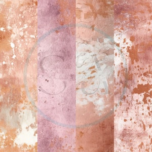 Rose Gold Textures 20 Seamless Texture Patterns Digital - Etsy