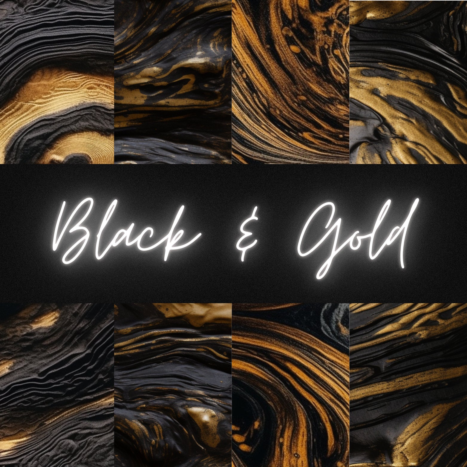 Liquid Metal - 20 Seamless Patterns Textures Digital Paper - Etsy