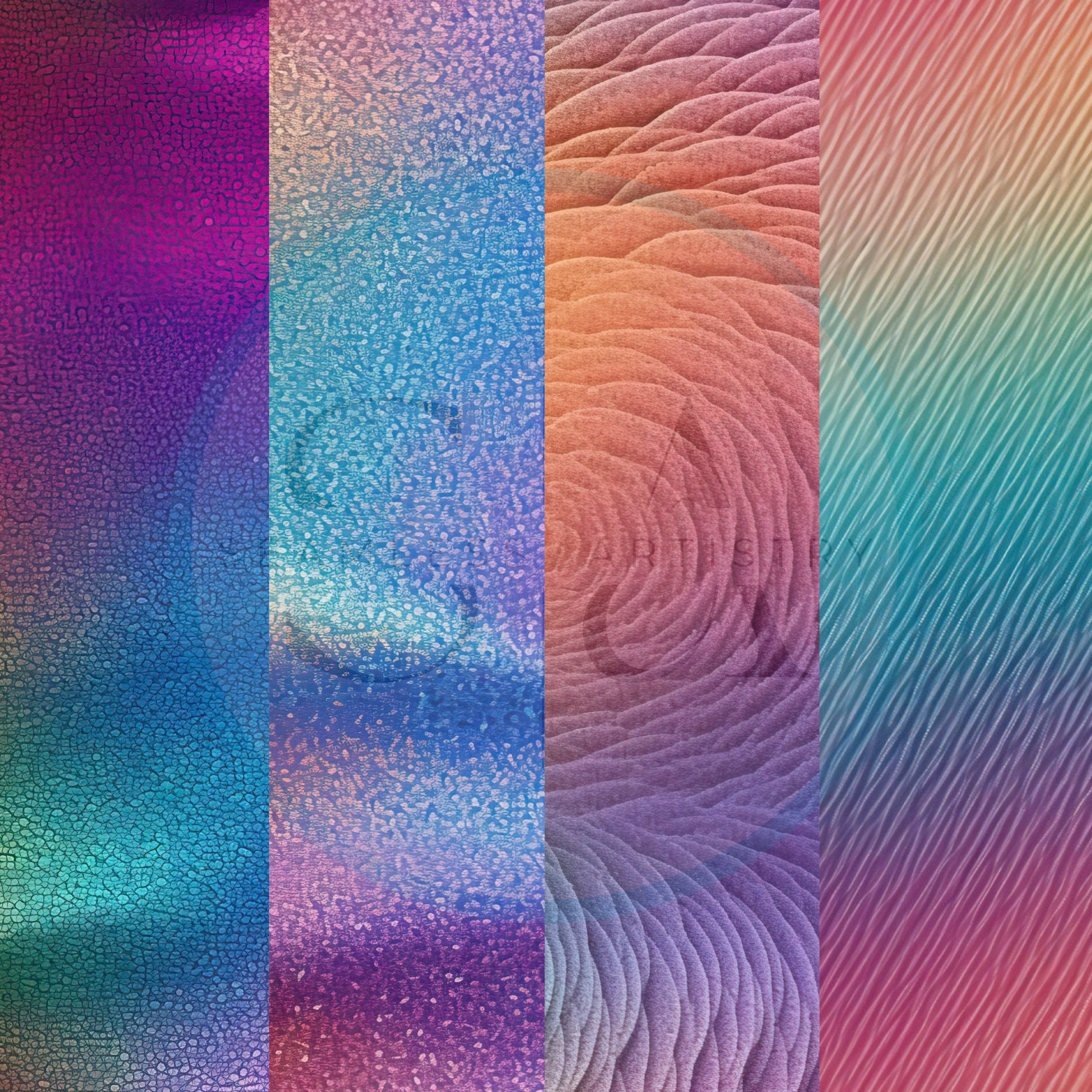 Iridescent Textures - 20 Seamless Texture Patterns Digital Paper - Etsy