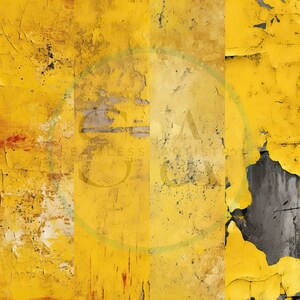 Yellow Textures - 20 Seamless Texture Patterns Digital Paper - Etsy