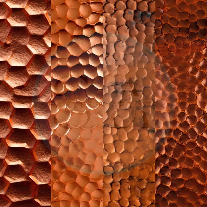Copper Textures - 20 Seamless Texture Patterns Digital Paper - Etsy