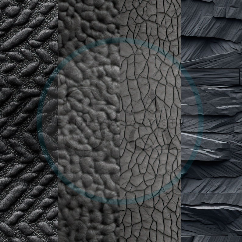 Grey Textures - 20 Seamless Texture Patterns Digital Paper - Etsy