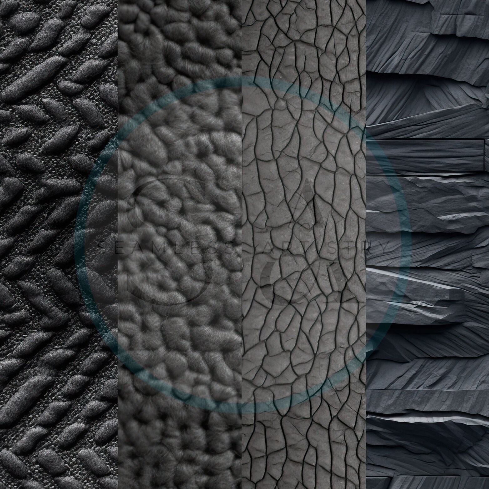 Grey Textures - 20 Seamless Texture Patterns Digital Paper - Etsy