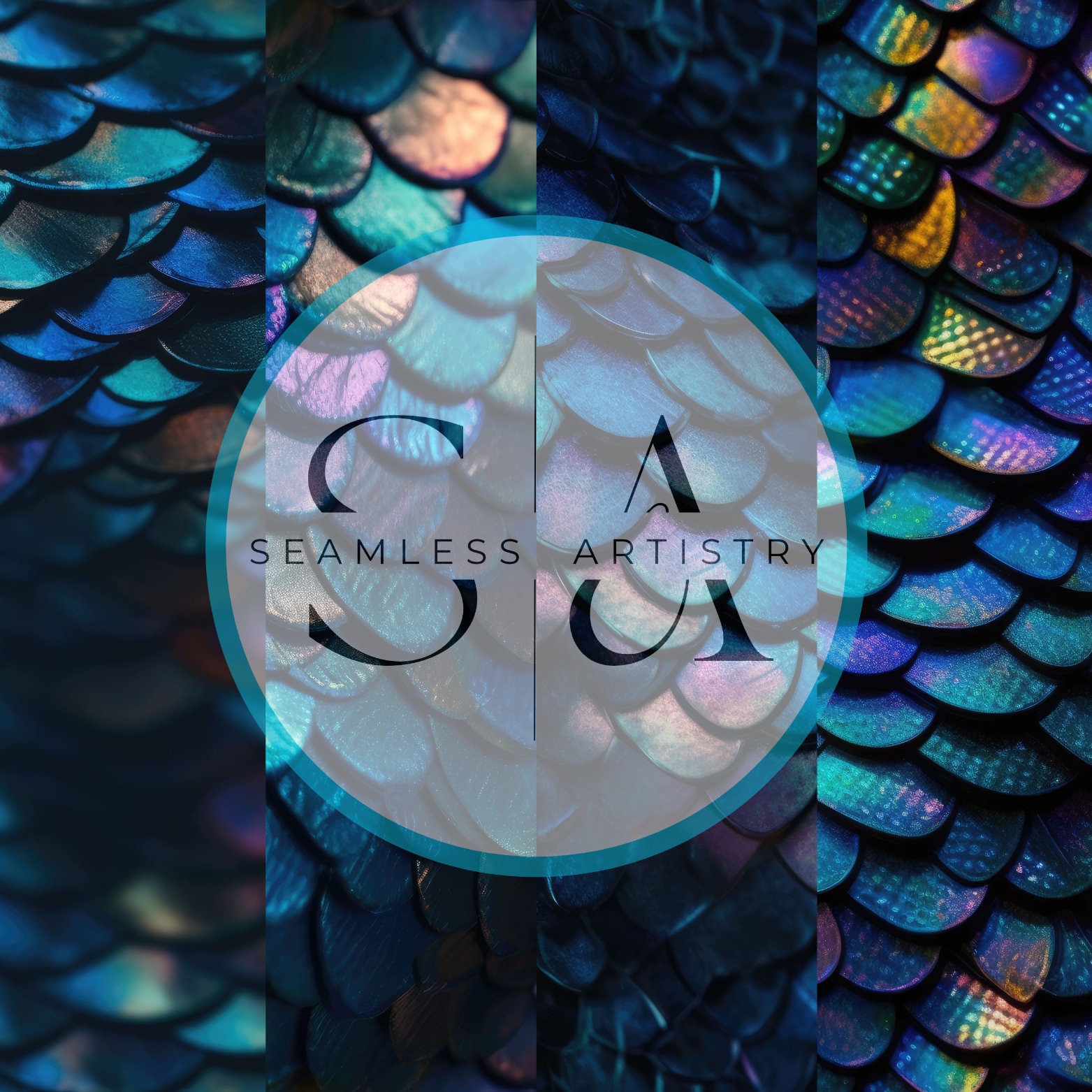 Mermaid Scales - 20 Seamless Patterns Textures Digital Paper - Etsy