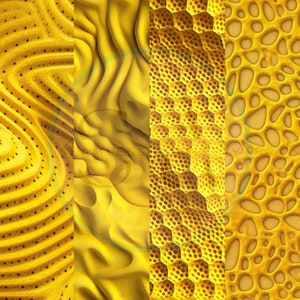 Yellow Textures - 20 Seamless Texture Patterns Digital Paper - Etsy