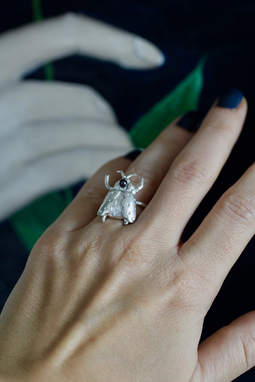 Insect Ring. Bug Jewelry. Fly Jewelry. Artisan Made Unique Jewelry ...