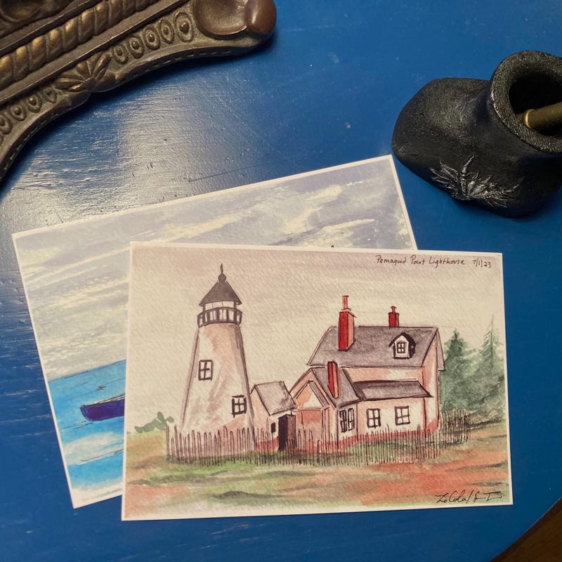 Maine Postcards - Etsy