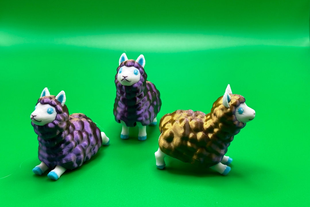 Cute Articulated Llama Fidget Toy - Etsy