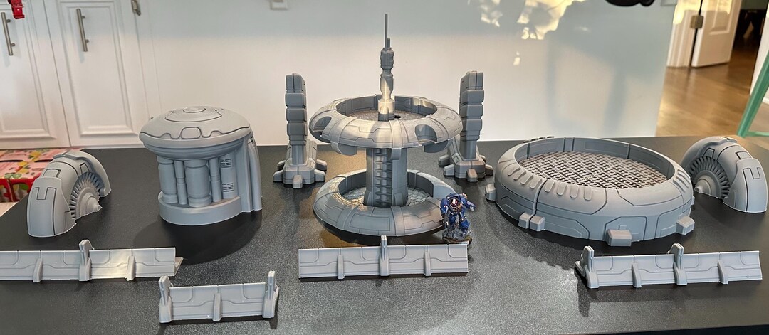 Sci-fi Tabletop Wargaming Terrain - Etsy