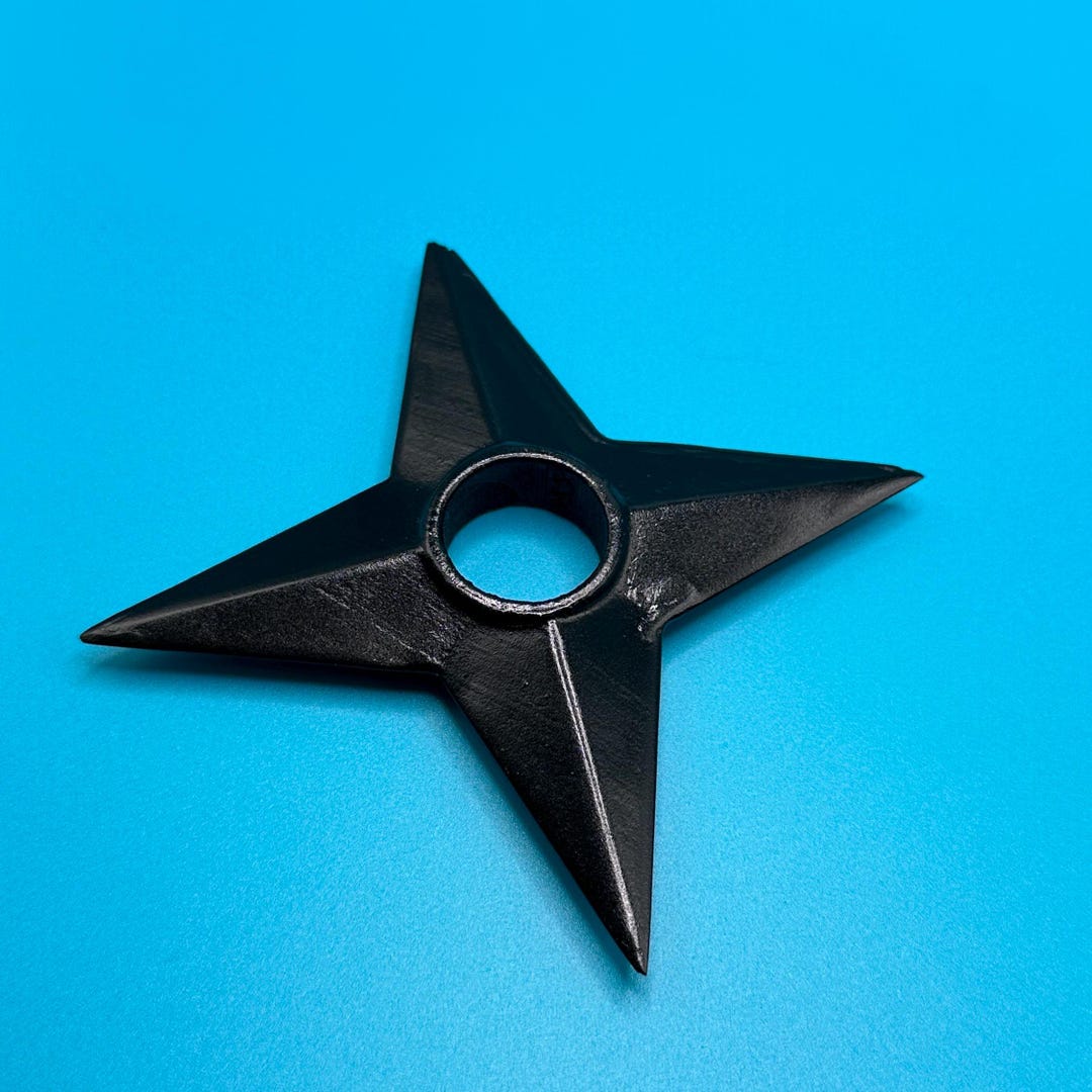 3D Printed Anime Cosplay Ninja Star for Prop or Cosplay - Etsy