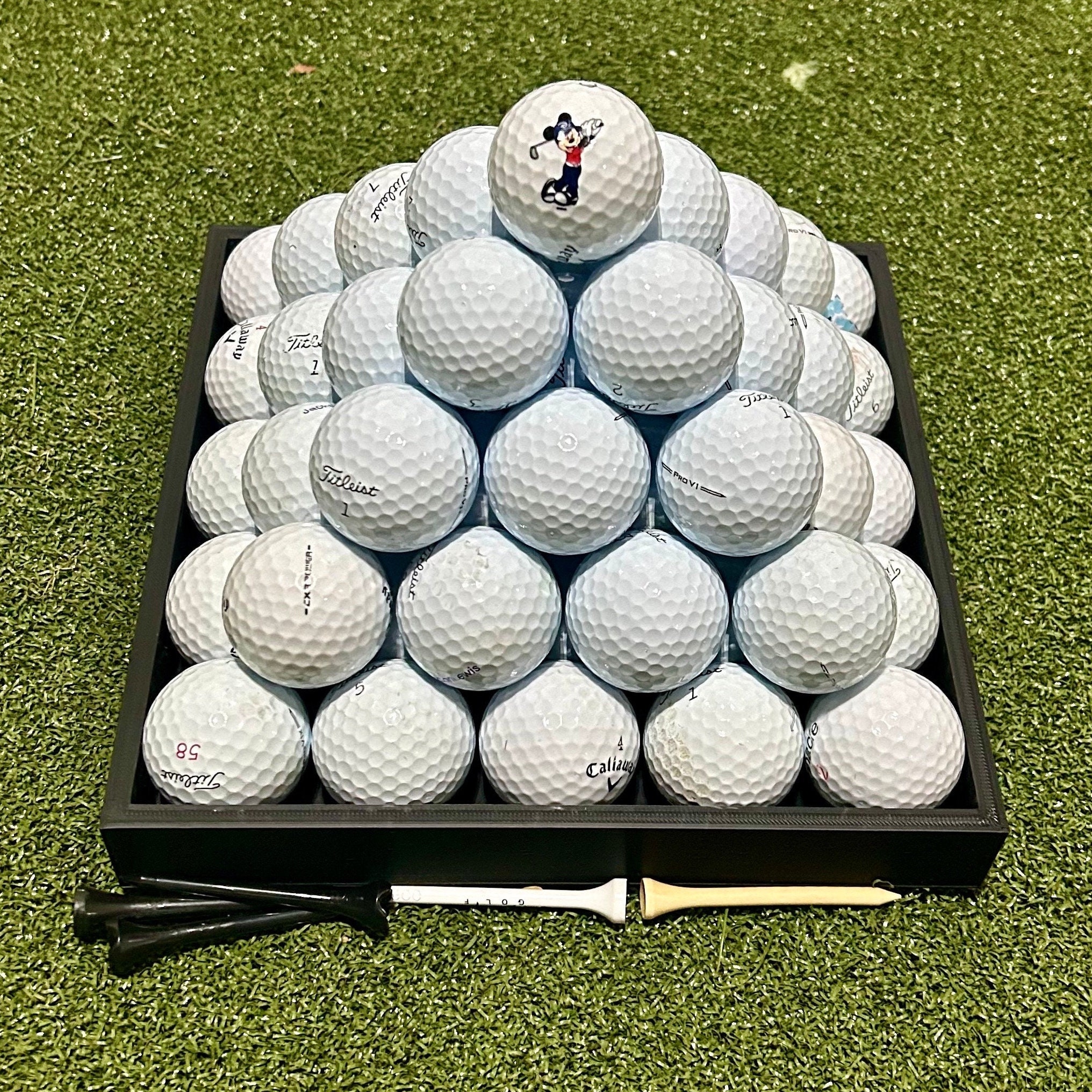 Golf Ball Pyramid Display Tray (large) - Etsy