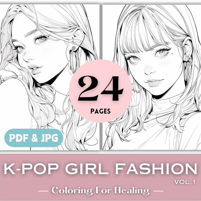Stray Kids Coloring Pages - Etsy
