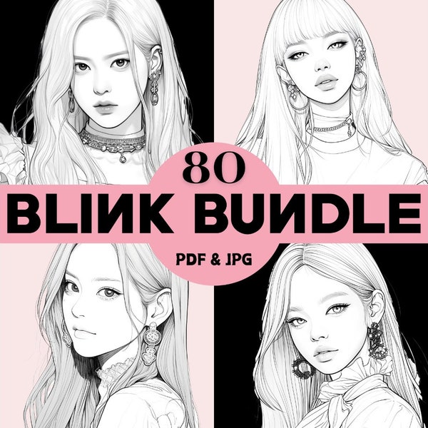 Stray Kids Coloring Pages - Etsy