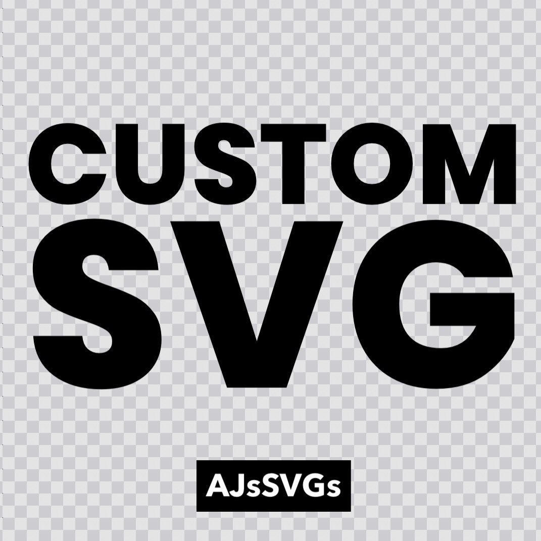 Custom SVG Digital Download - Etsy