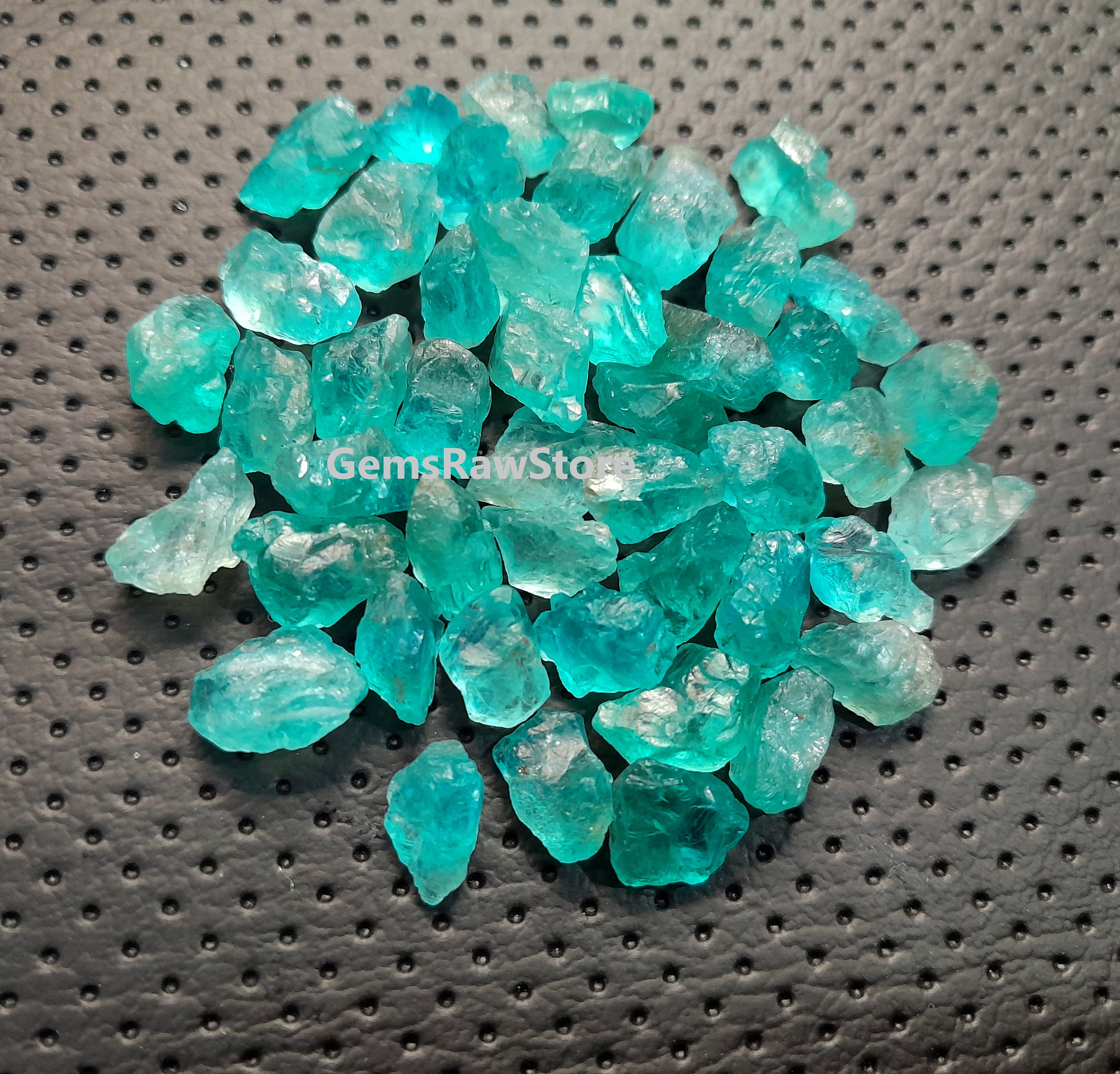 20 Piece Pack Natural Blue Apatite Raw 8-12 MM Size, Apatite Raw Crystal, Apatite Rough Gemstone ...