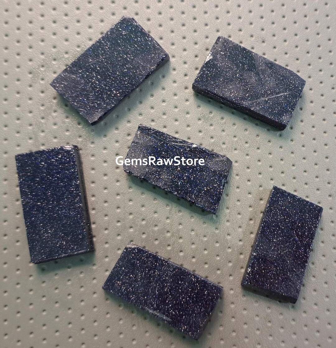 3 Piece Selected Blue Sandstone Slab 30-35 MM Size, Unpolished Blue ...